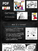 Grade 9 Cartoon Analysis Guide | PDF | Cartoon | Humour