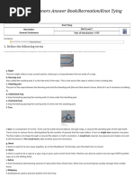Ropemanship and Knot Tying | PDF | Rope | Knot