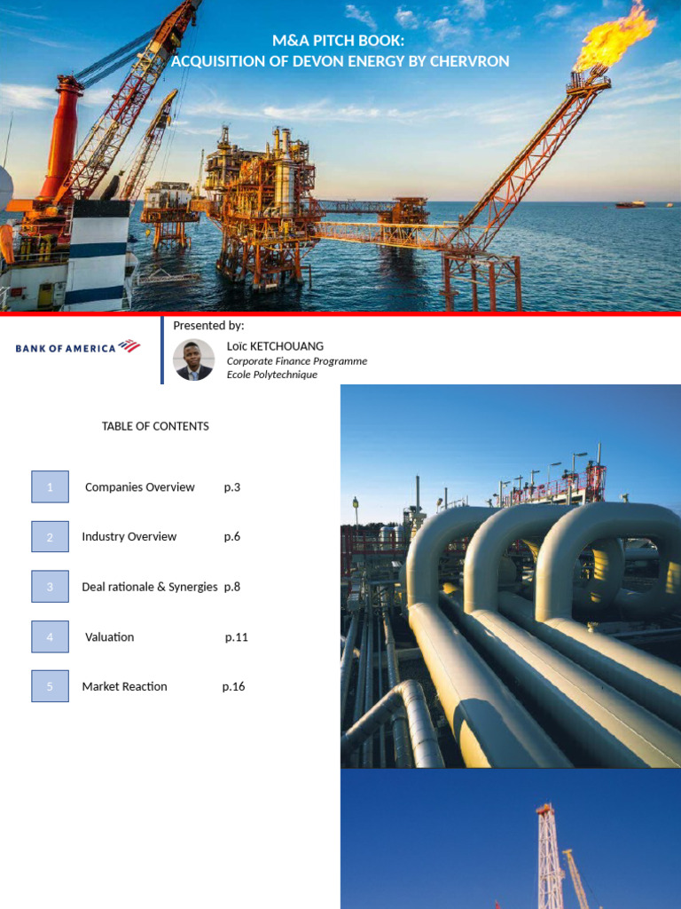 M&A Insights: Chevron Acquires Devon | PDF | Chevron Corporation | Valuation (Finance)