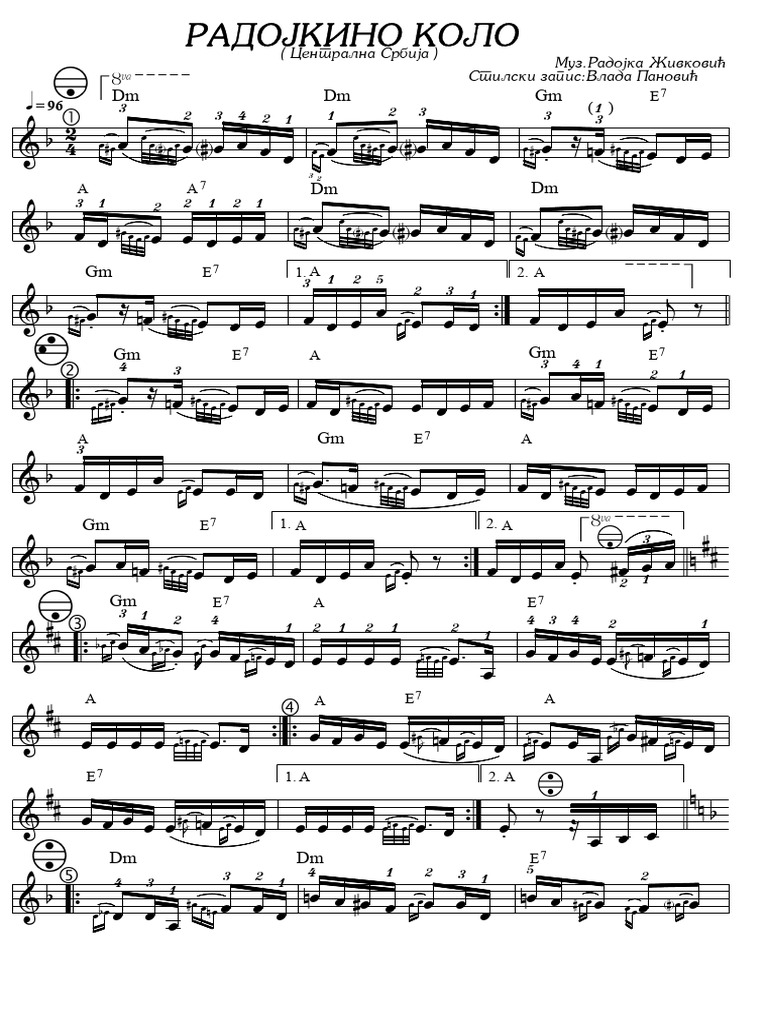 RADOJKINO KOLO Radojka Zivkovic | PDF