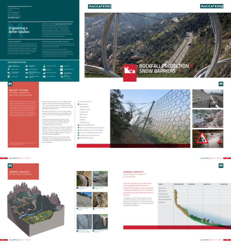 BR in Rockfall Protections & Snow Barriers Rev02 Mar2021 ENG | PDF ...