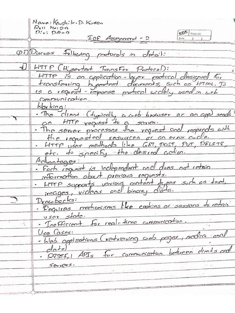 IOE Assignment-2 | PDF