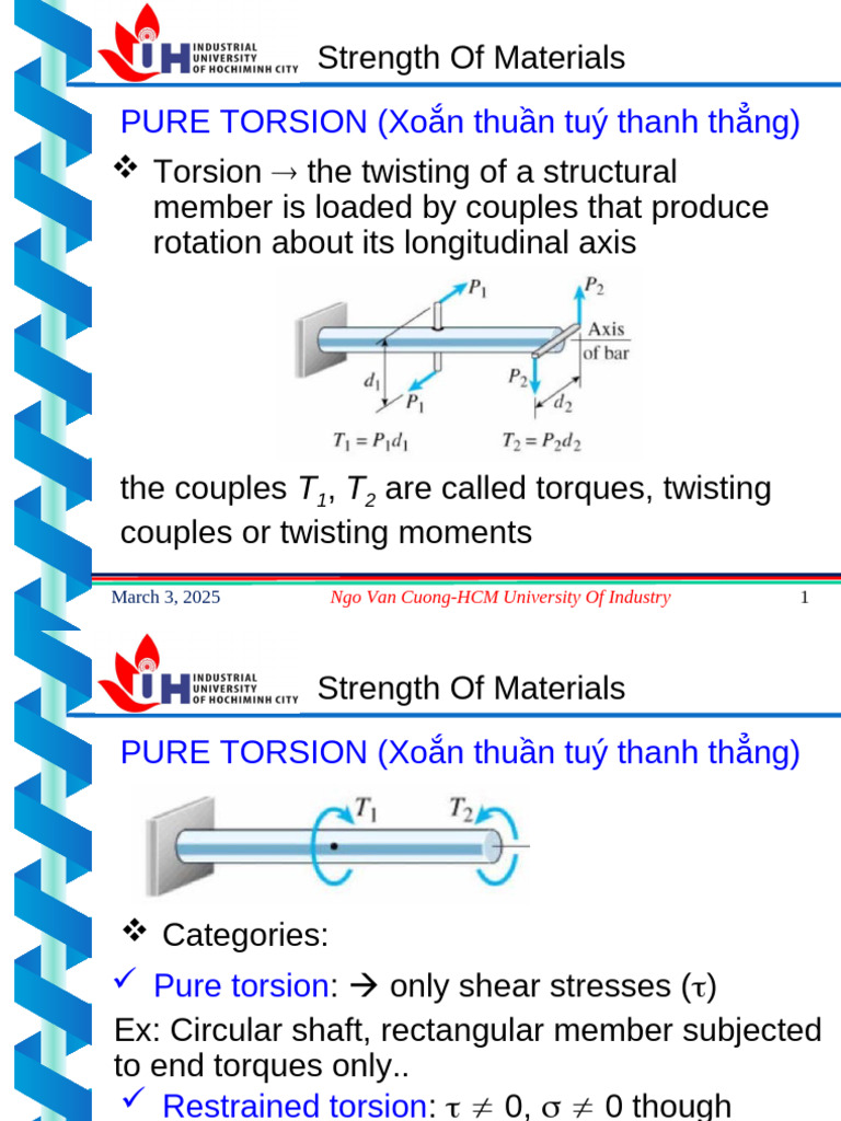 Chapter 5 Torsion | PDF | Strength Of Materials | Stress (Mechanics)