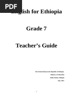 Grade 7-English Teacher Guide | PDF
