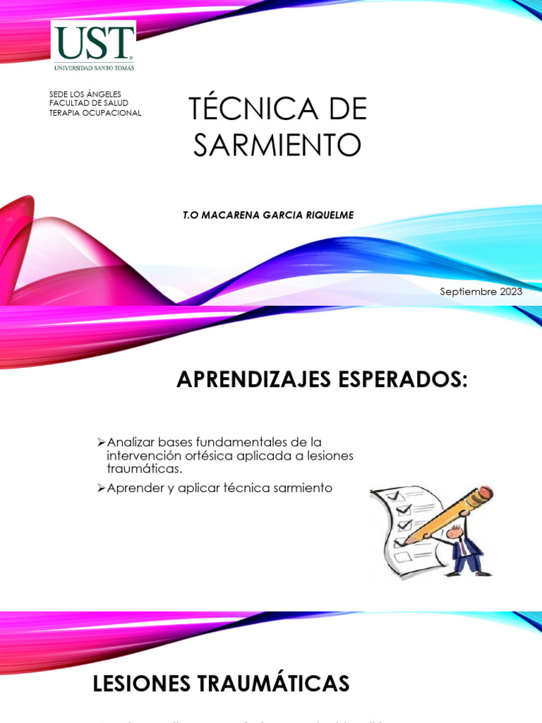 Técnica Sarmiento en Lesiones Traumatológicas | PDF | Hueso ...