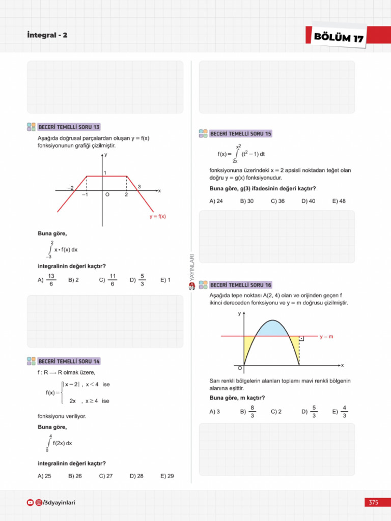(Ayrılmış) 707438656 3D AYT Matematik VDD 2024 - 375 | PDF