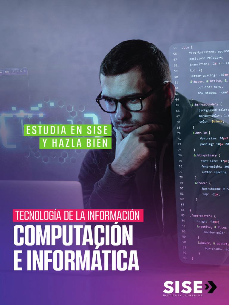 BROCHURE COMPUTACION E INFORMATICA Compressed D959eb3db5 | PDF | Aplicación movil | Software de ...
