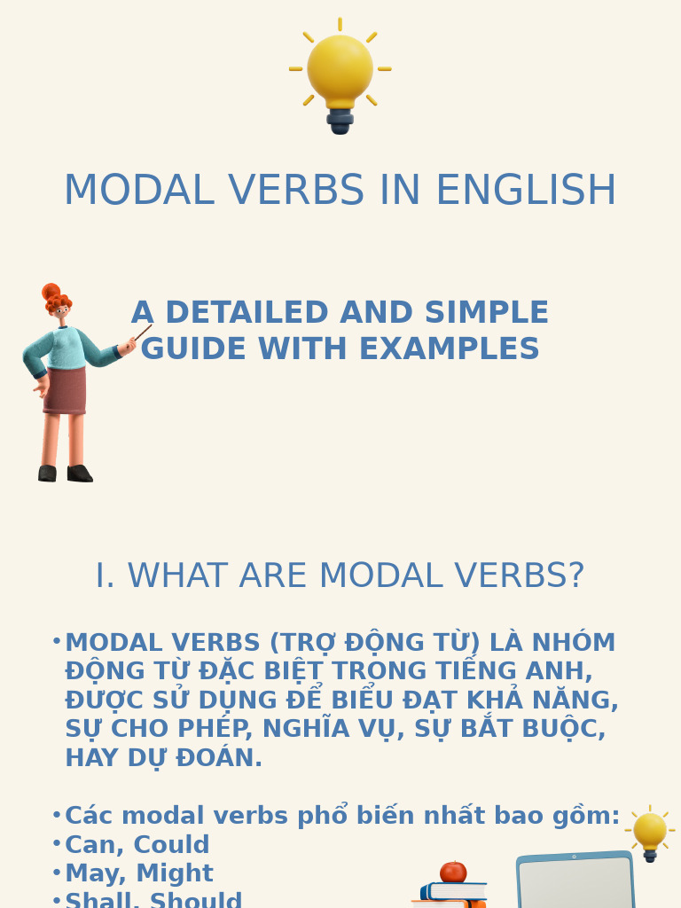 Modal Verbs Presentation | PDF