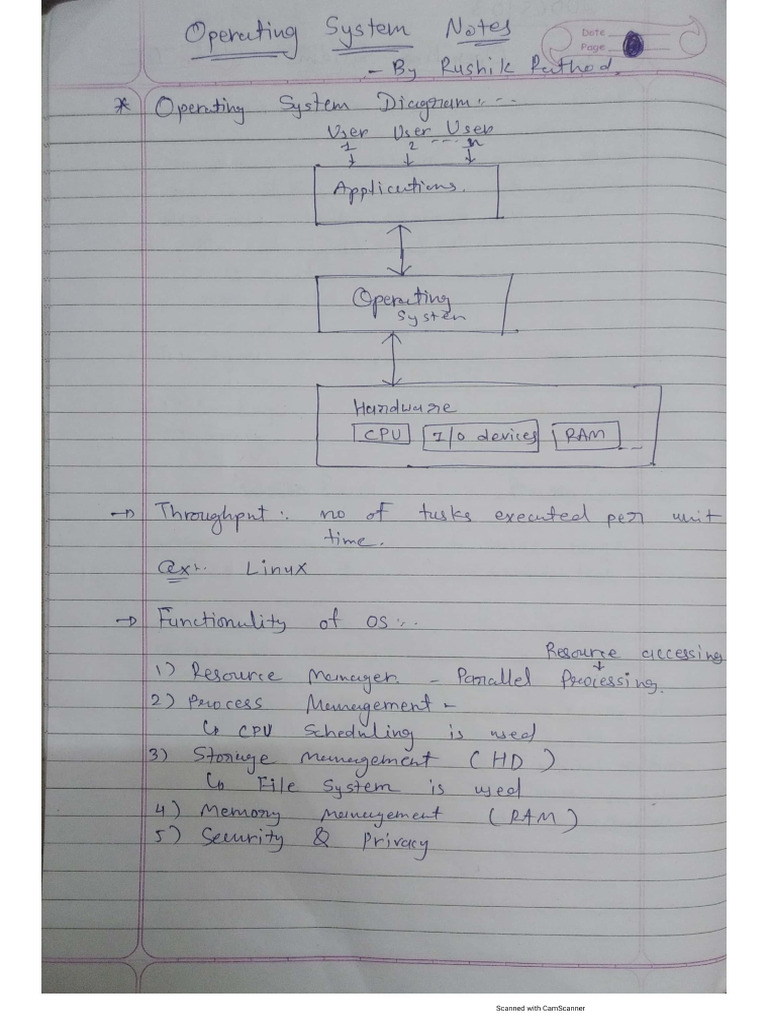 OS Notes | PDF