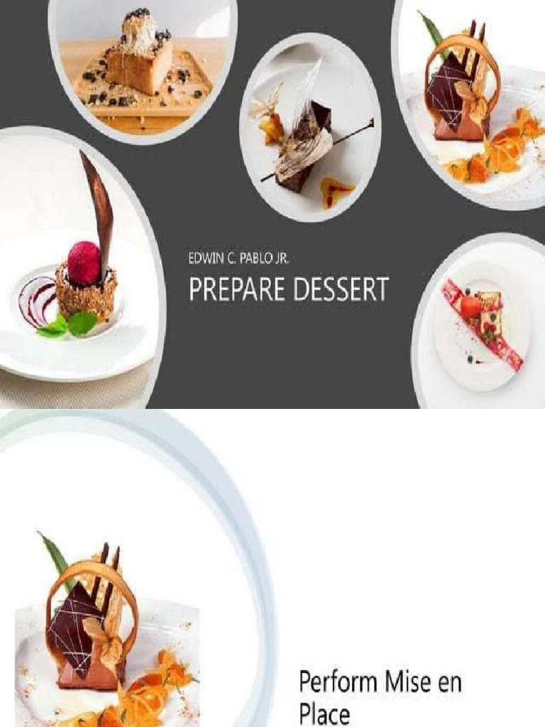 Dessert | PDF