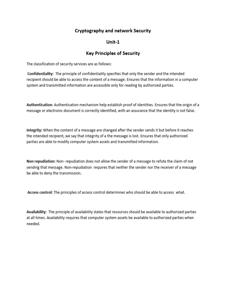 Crypto Cse 510 Lecture Notes | PDF | Key (Cryptography) | Encryption