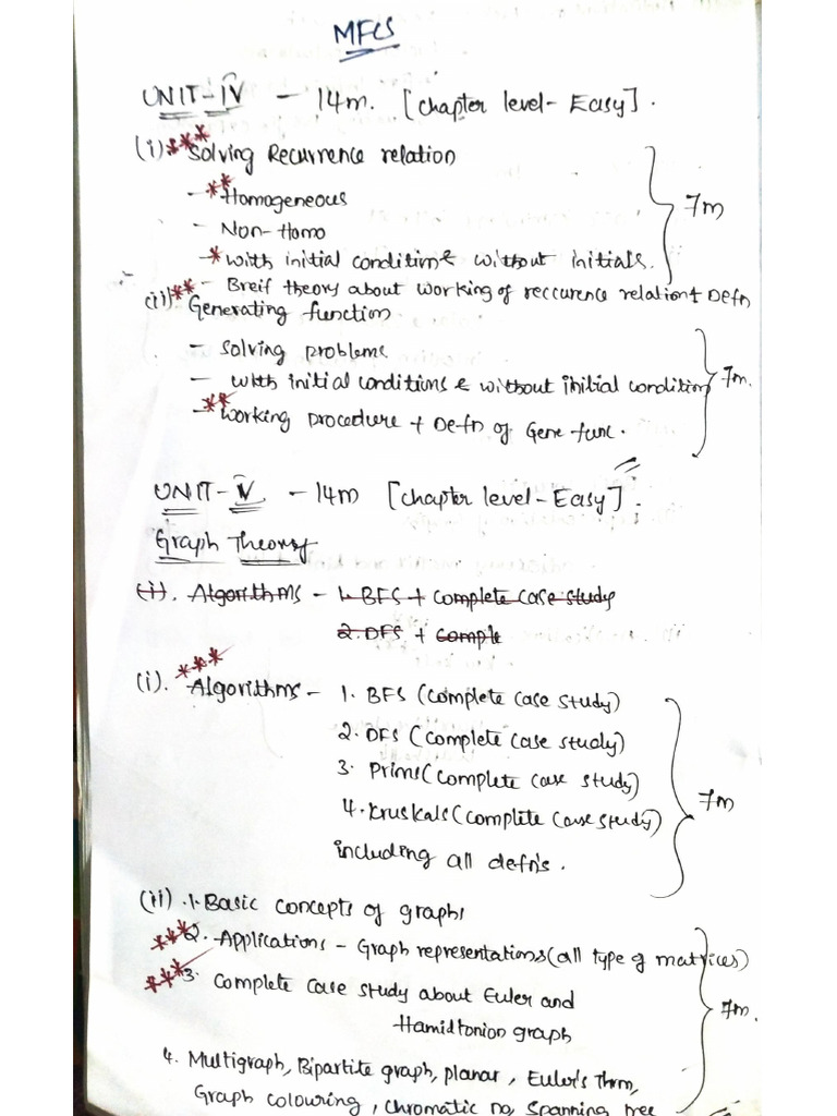MFCS Predicted Topics For SEM | PDF