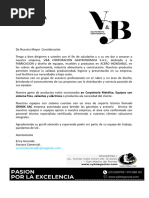 Ejemplo de Carta Timbrada | PDF