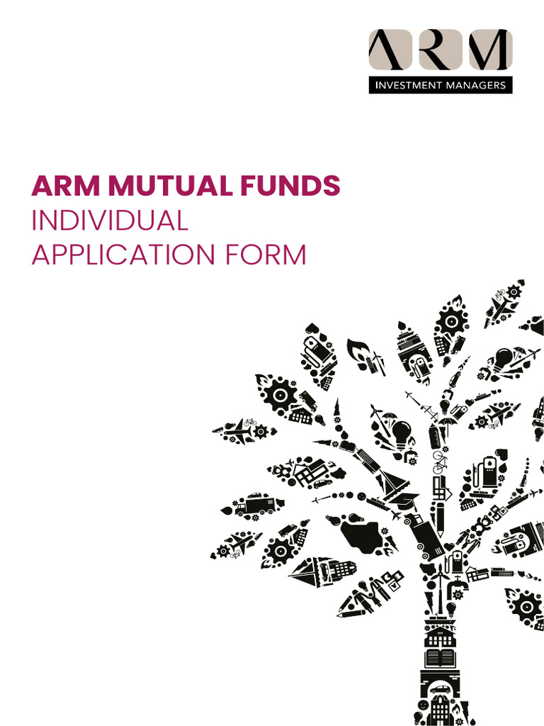 ARM Mutual Funds Individual Application Form | PDF | Indemnity | Identity Document