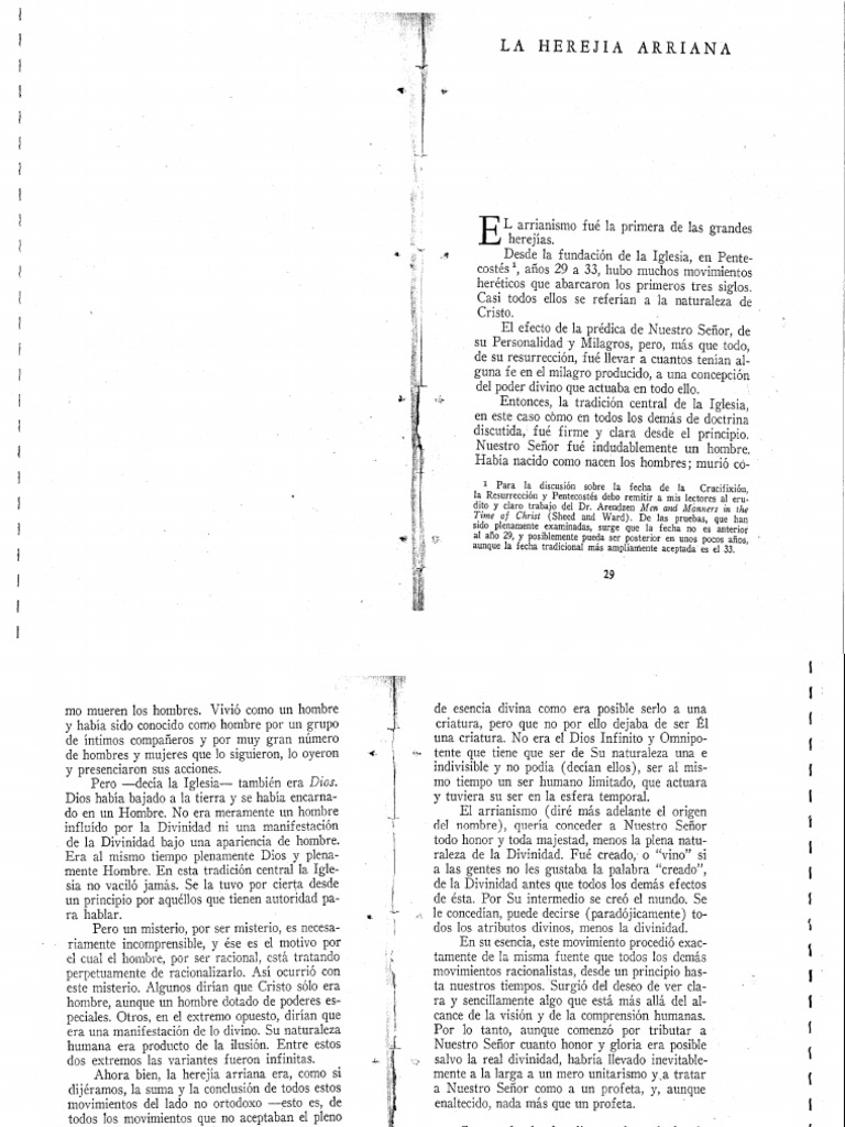 Las Grandes Herejías - Hilaire Belloc | PDF
