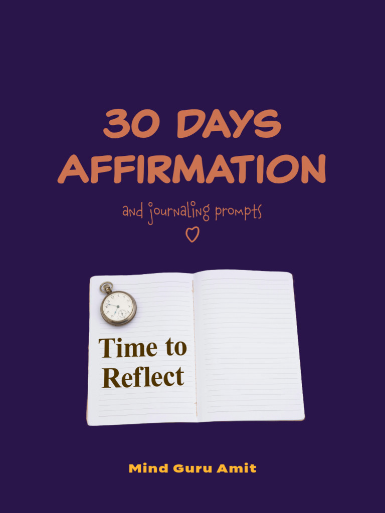 30 - Days - Affirmations - Amp - Journaling - Prompts - by ...
