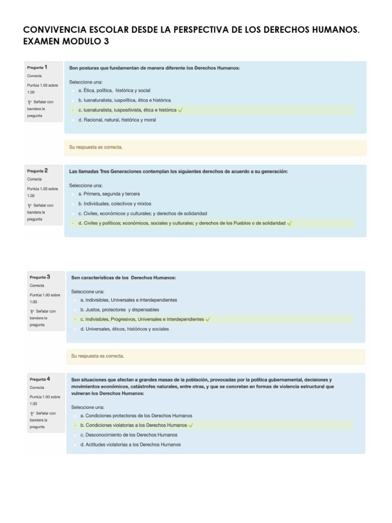 CONVIVENCIA ESCOLAR-MODULO 3 | PDF