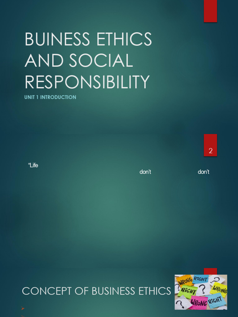 Unit 1- Introduction (CSR) | PDF | Corporate Social Responsibility ... Unit 1- Introduction (CSR) | PDF | Corporate Social Responsibility ...