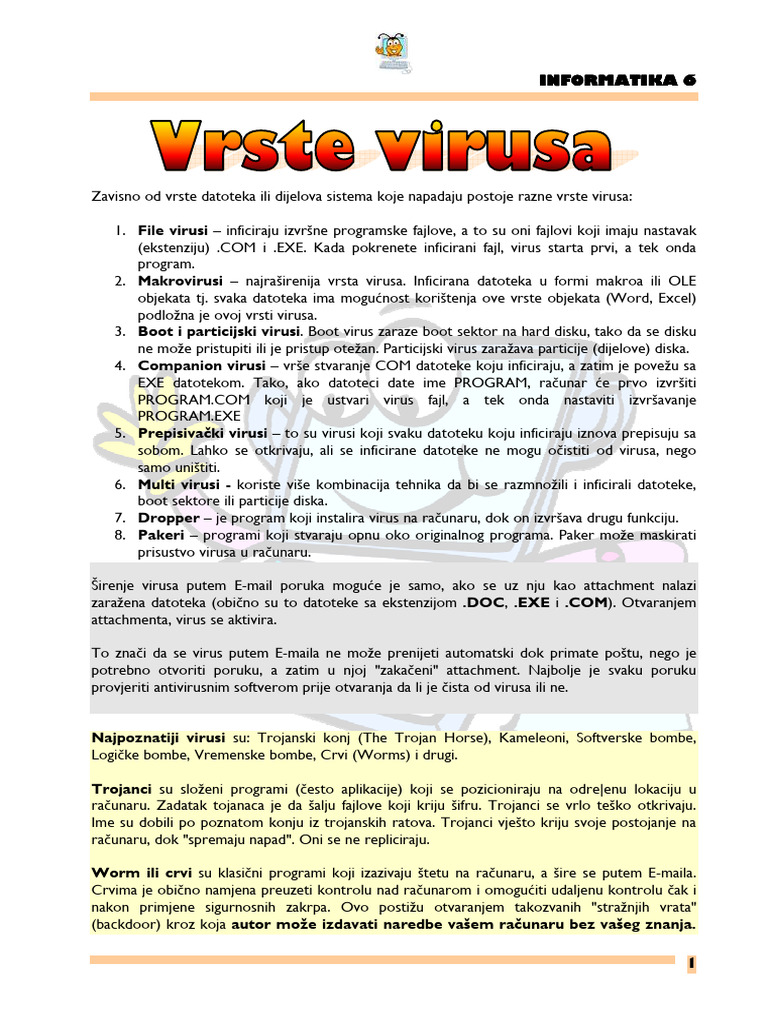 Vrste Virusa | PDF