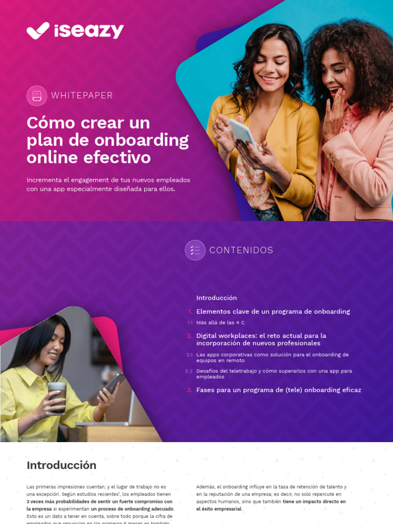Como Crear Un Plan de Onboarding Online Efectivo | PDF | Aplicación ...