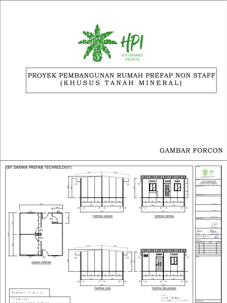 Gambar Final Prefab | PDF