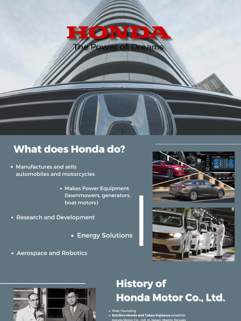 History of Honda PDF | PDF | Honda | Motor Vehicle