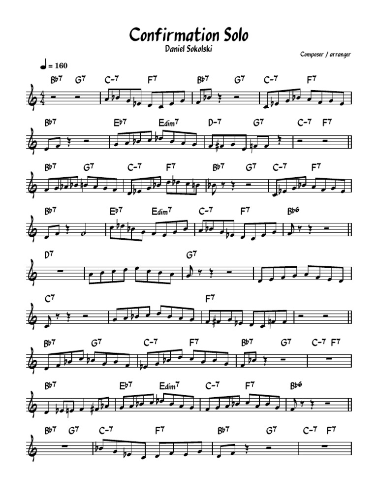 Confirmation Solo | PDF