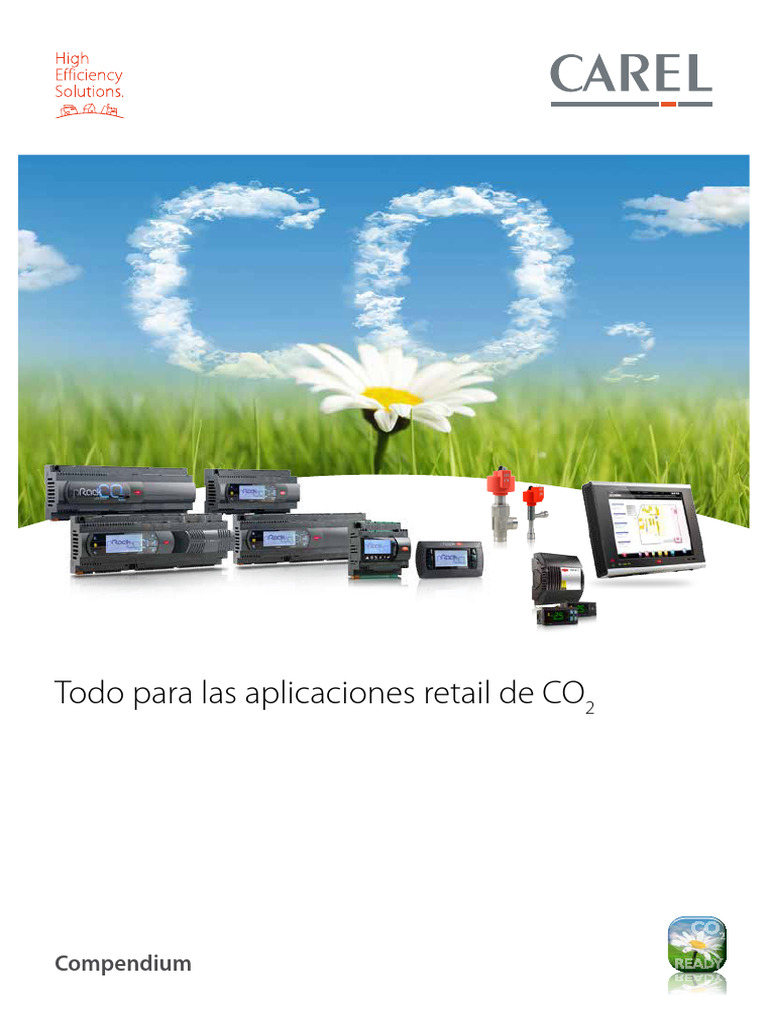 CO2 Compendium - Carel | PDF | Refrigeración | Dióxido de carbono