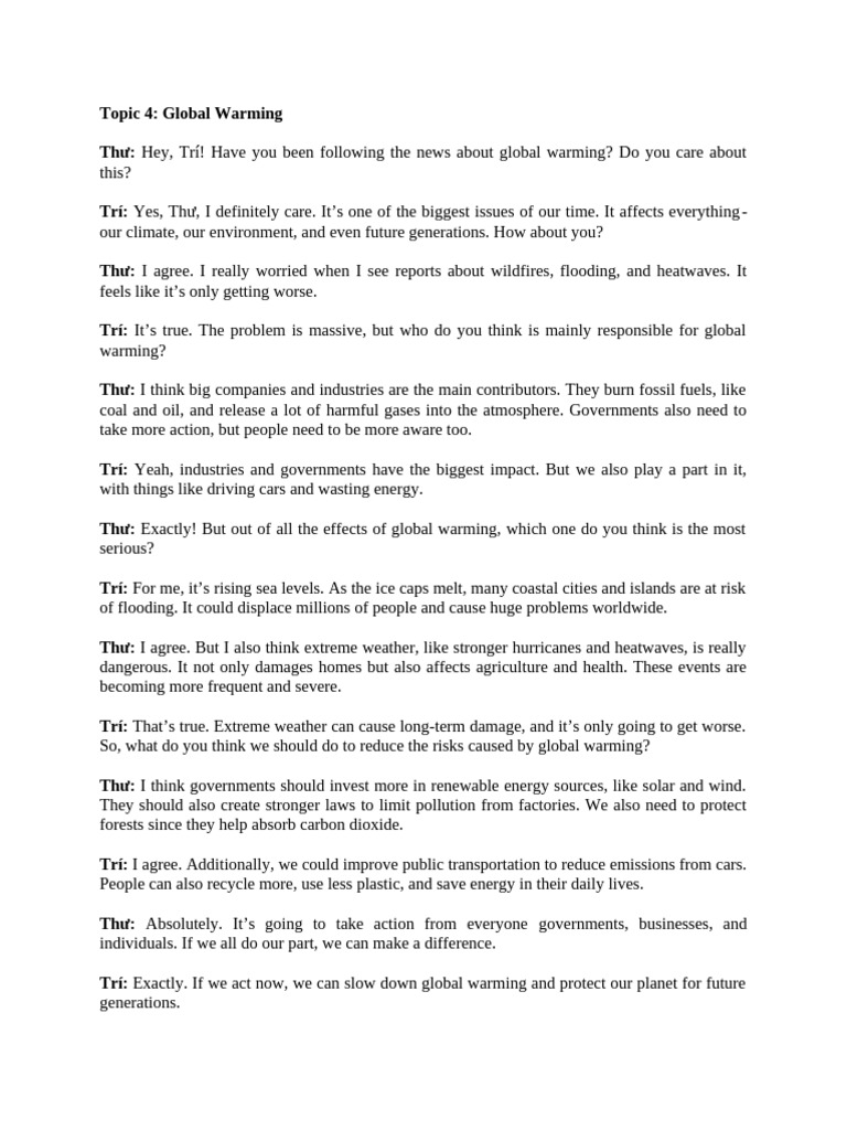 Understanding Global Warming Effects | PDF