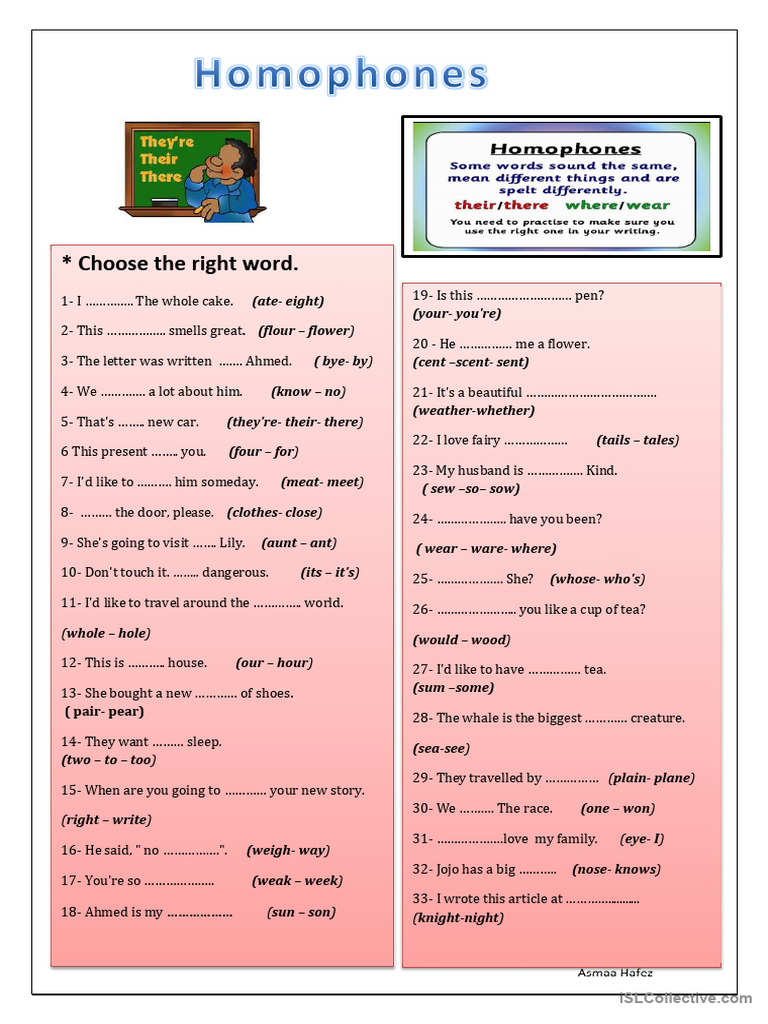 Homophones | PDF | Folklore | Fairy Tales