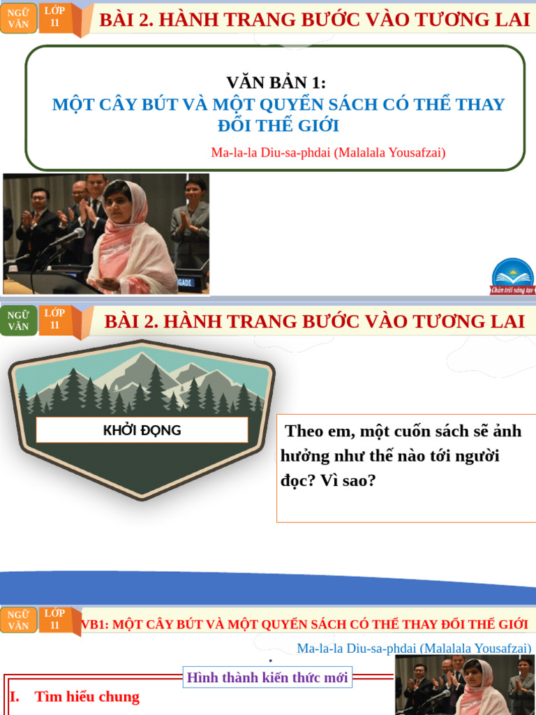 Bai 2 Mot Cay But Va Mot Quyen Sach Co The Thay Doi The Gioi LOP 11CTST | PDF