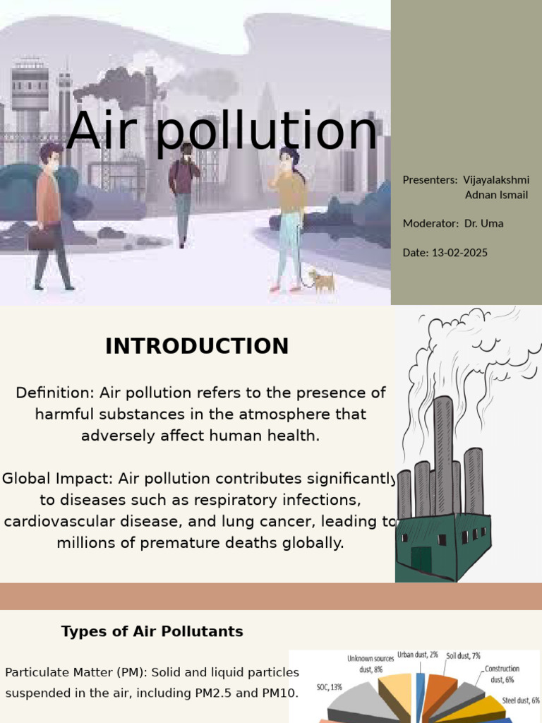 Understanding Air Pollution Effects | PDF | Air Pollution | Medical ...
