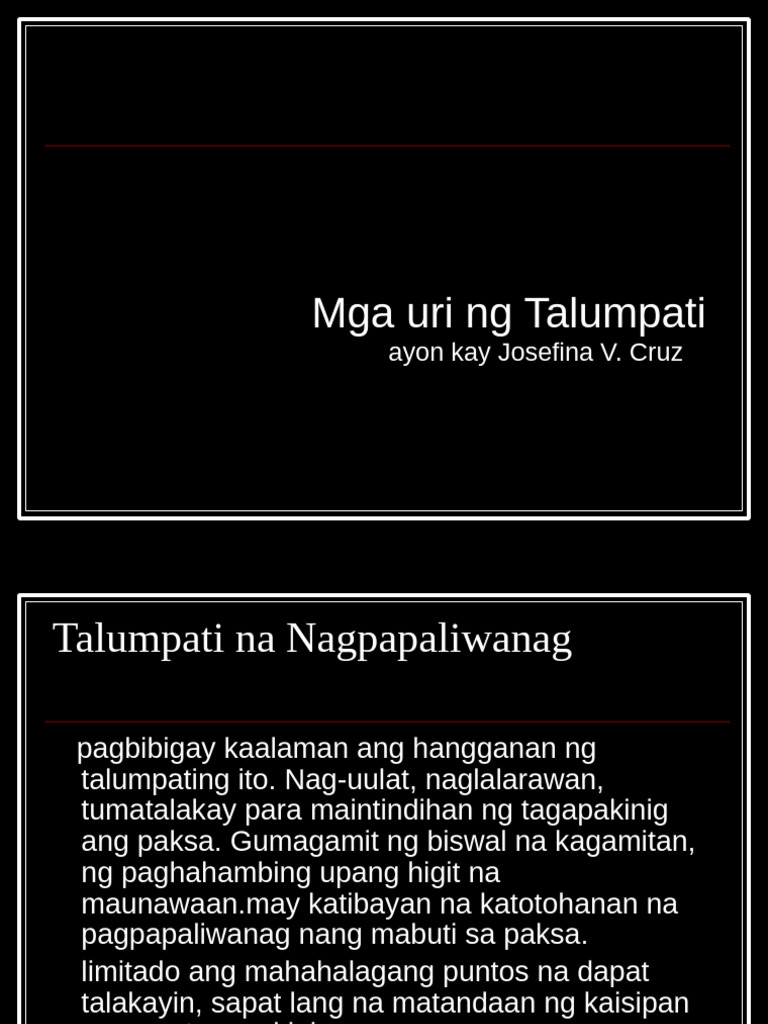 Talumpati | PDF