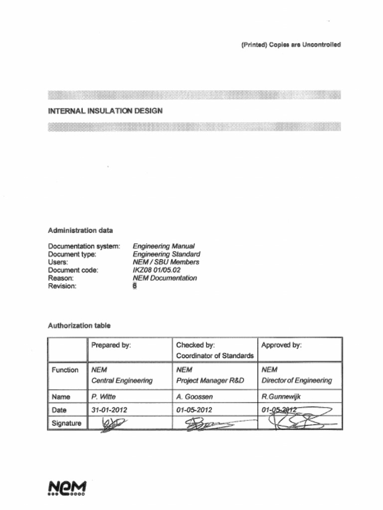 Internal Insulation Design Standards | PDF | Thermal Insulation | Fibers