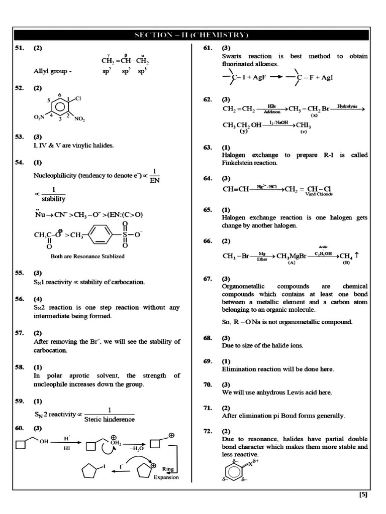 Organic Chemistry Reactions Overview | PDF | Chemical Reactions ...