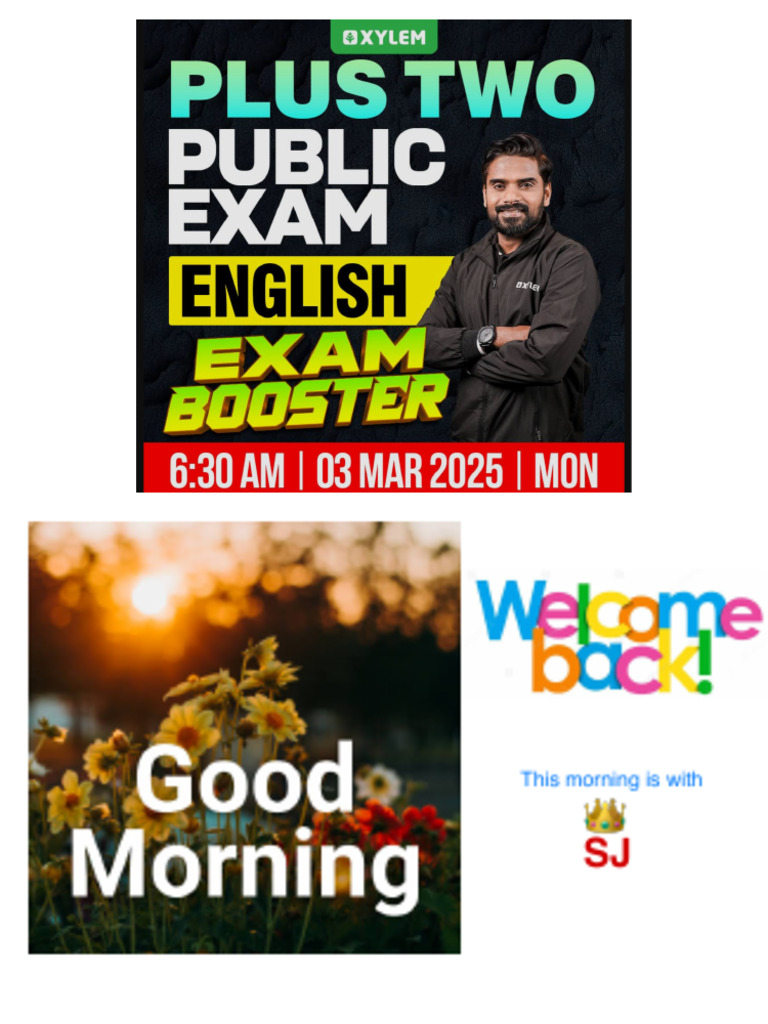 Morning Booster Public 2025 | PDF
