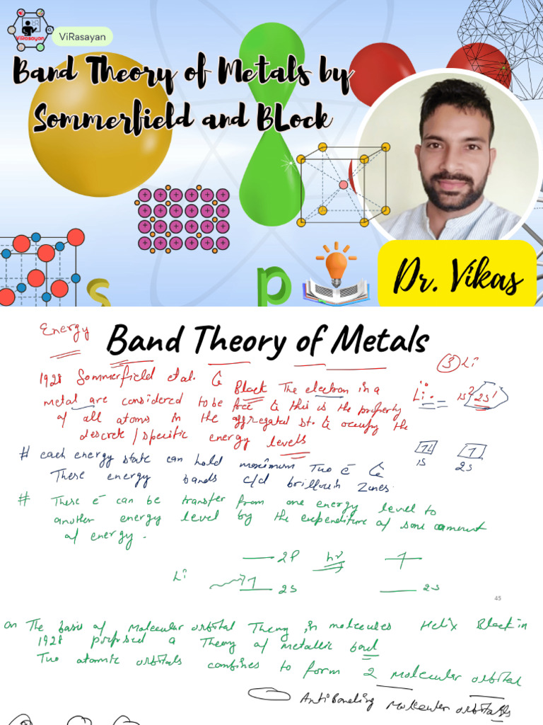Understanding Band Theory in Metals | PDF