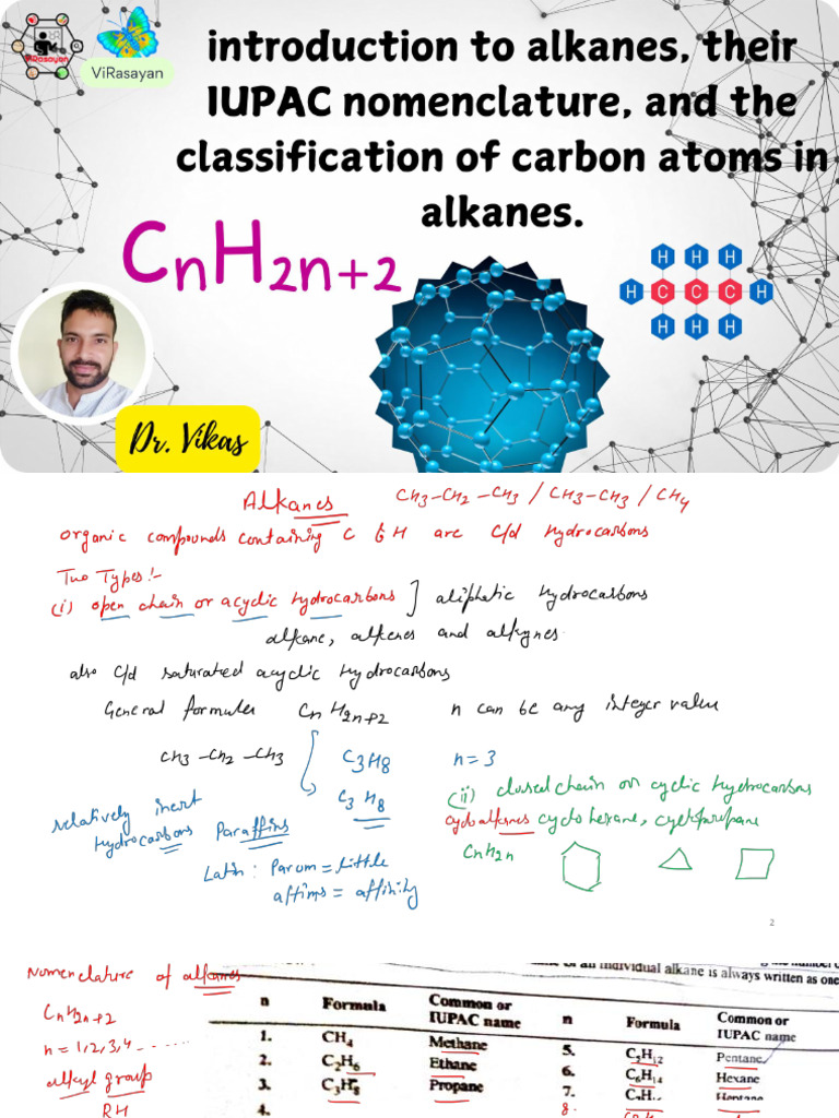 Alkanes 1-3 v2 | PDF