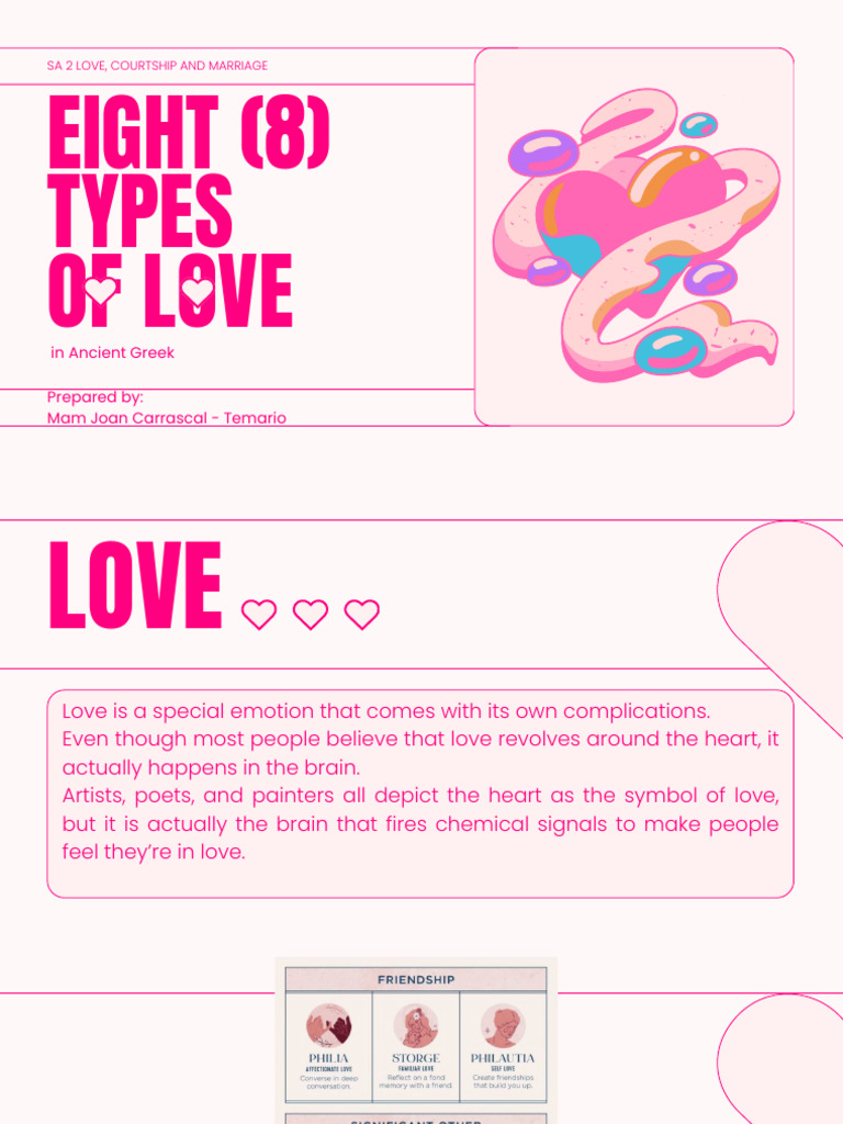 Types of Love | PDF | Love | Interpersonal Relationships