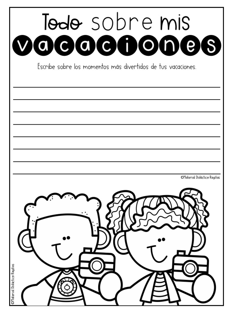 Actividades para Eñ Regreso A Clases | PDF