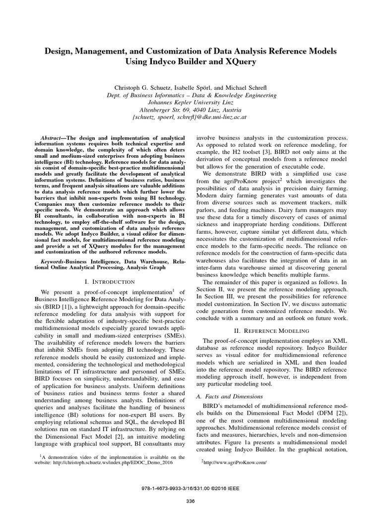 [P] SCHUETZ 2016 - Design, Management, and Customization of Data ...