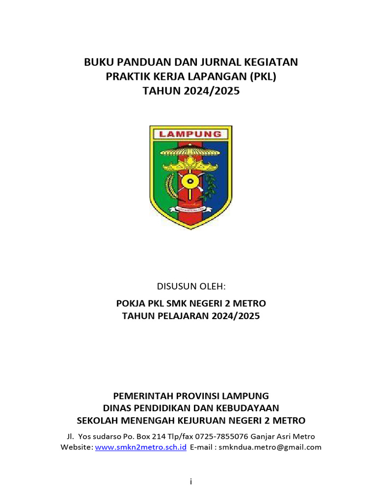 Buku Panduan PKL 2024 | PDF