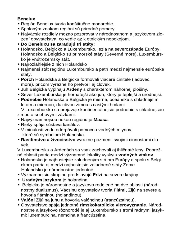 Benalux | PDF