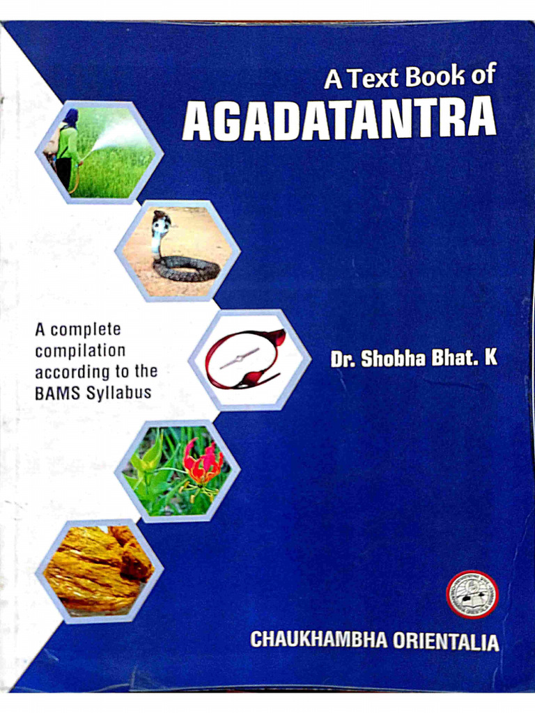 Agadatantra (Chp1-6) - Shobha Bhat-By Umar Hamza | PDF | Poison | Acid