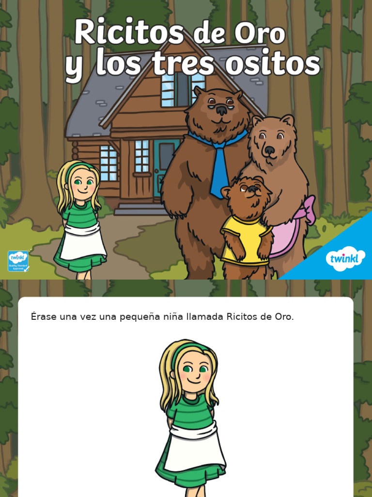 Es SL 1659526296 Presentacion Ricitos de Oro - Ver - 1 | PDF