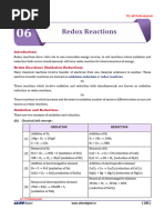 Oxidation and Reduction Questions - Practice Questions of Oxidation and ...