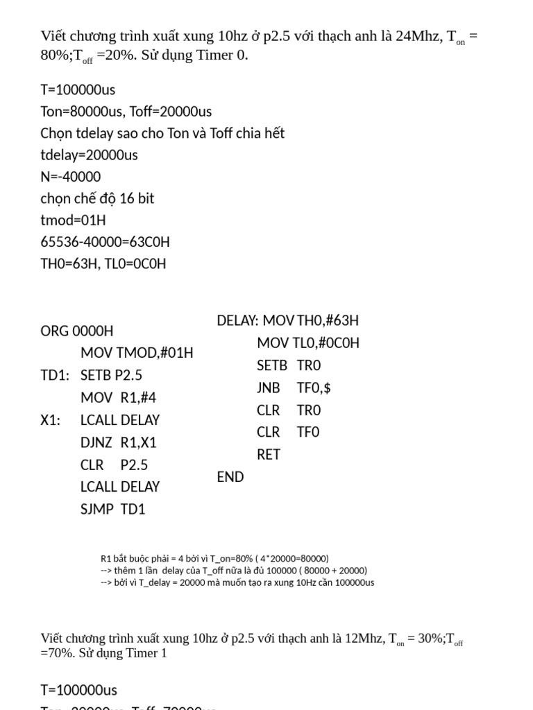 Bai Tap Chuong 4 Giai | PDF