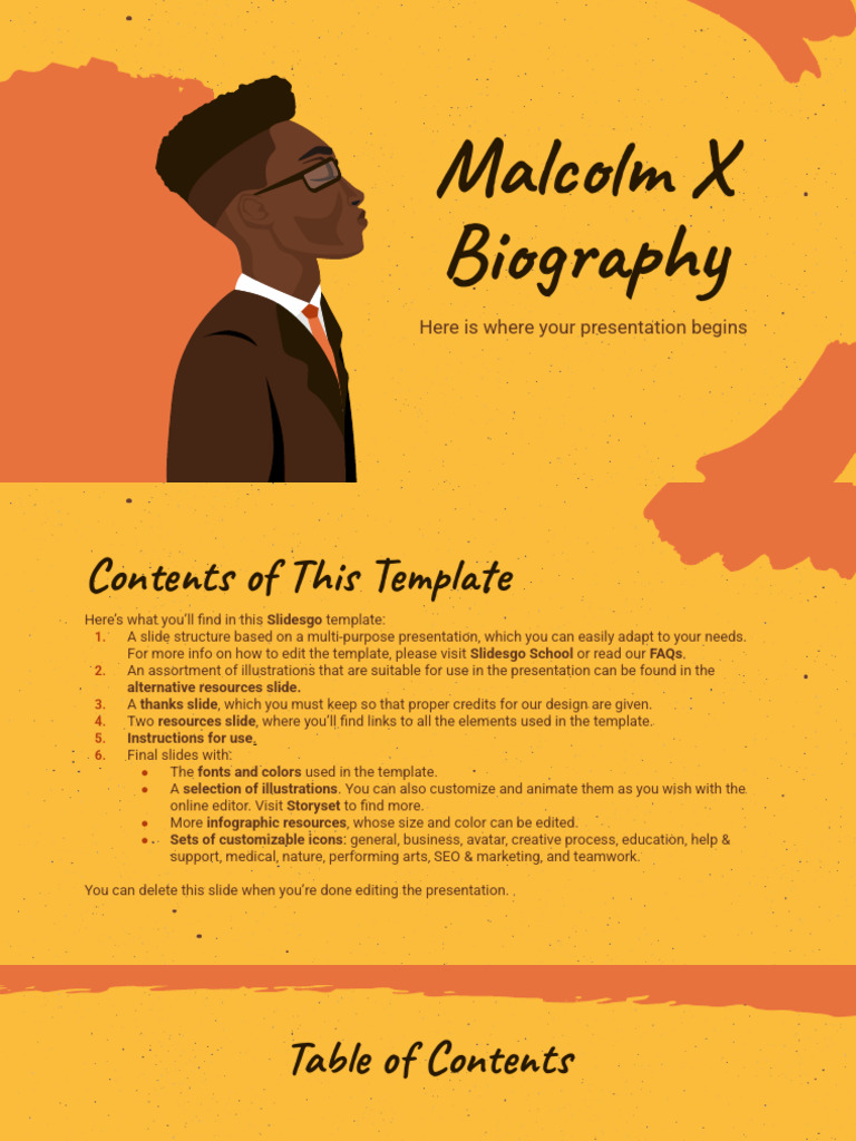 Malcolm X: A Comprehensive Biography | PDF | Malcolm X