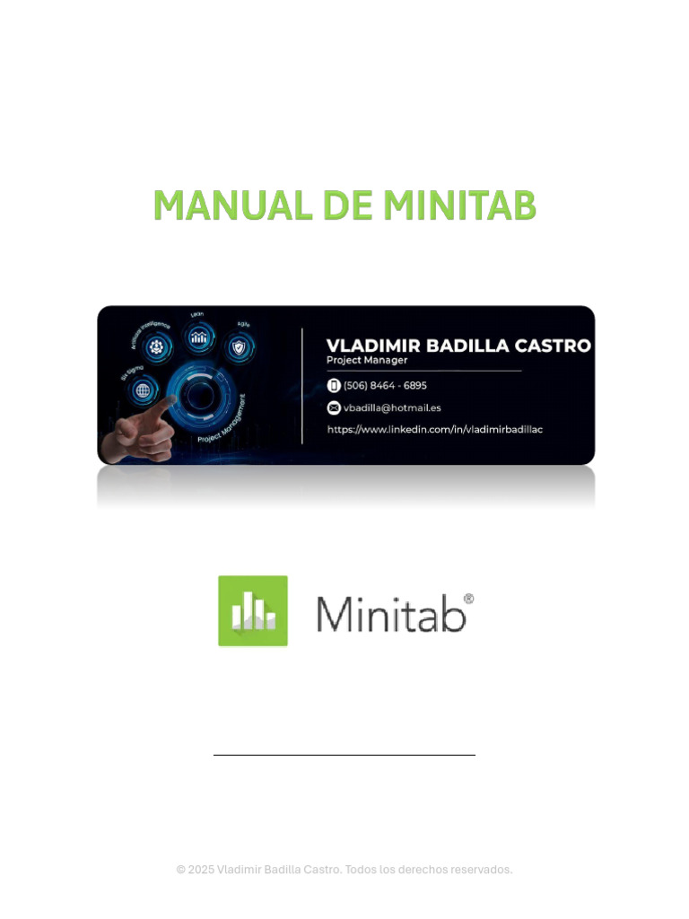 Curso Lean Six Sigma con Minitab | PDF | Análisis de variación | Estadísticas
