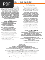 Safety Poem | PDF